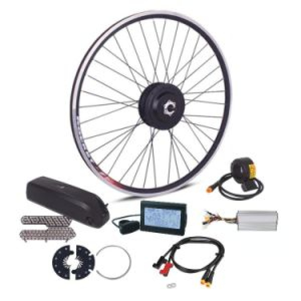Kit μετατροπής Ηλεκτρικού ποδηλάτου ek-1s 250w 36v 10,4ah Samsung 26 ...